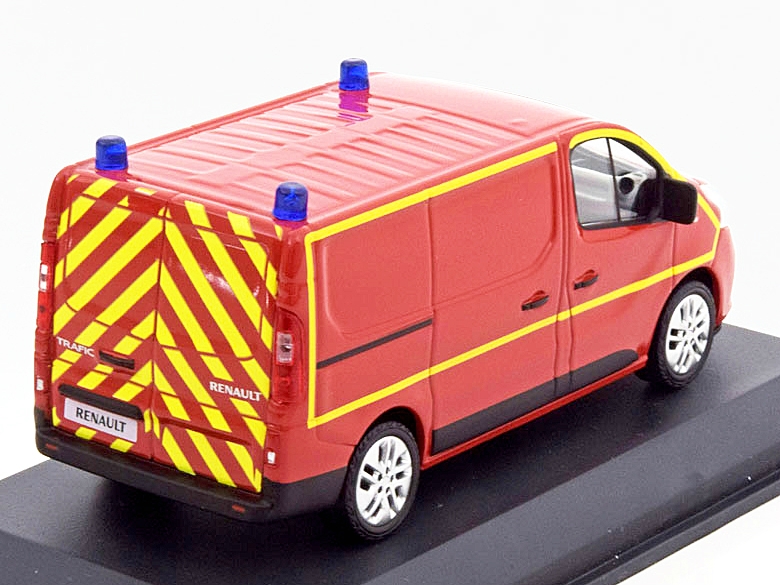 Масштабная модель RENAULT Trafic Pompier (пожарный фургон) 2014 лучшая ...