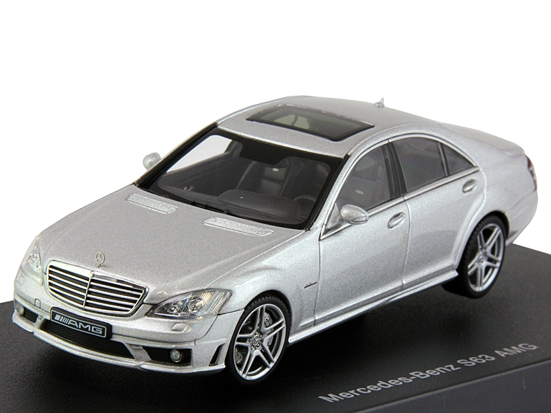 Масштабная модель Mercedes-Benz S63 AMG W221 SILVER лучшая цена!