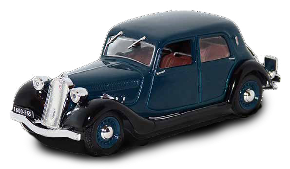 Масштабная модель La Licorne 11CV Rivoli 1938 зеленый с черным лучшая цена!