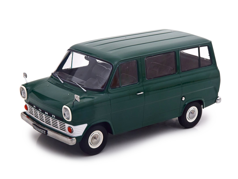 Масштабная модель Ford Transit MK1 Bus 1965 зеленый