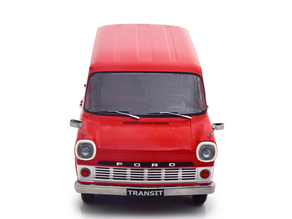 Масштабная модель Ford Transit MK1 Bus 1965 красный