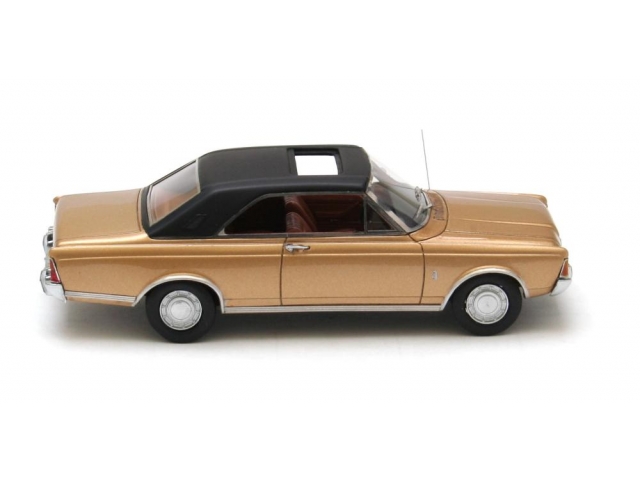 Масштабная модель Ford Taunus P7 coupe 23M 1971 metallic Gold лучшая цена!