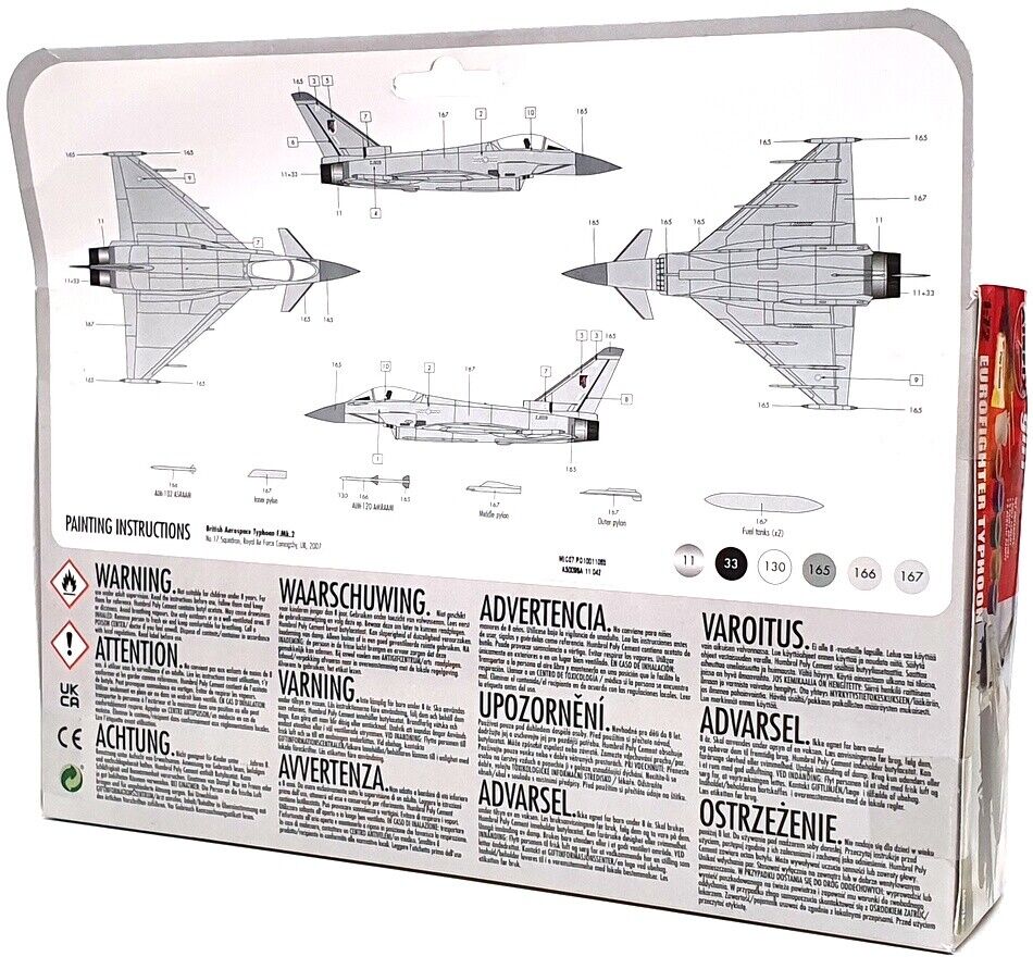 Сборная модель Eurofighter Typhoon F. Mk2 лучшая цена!