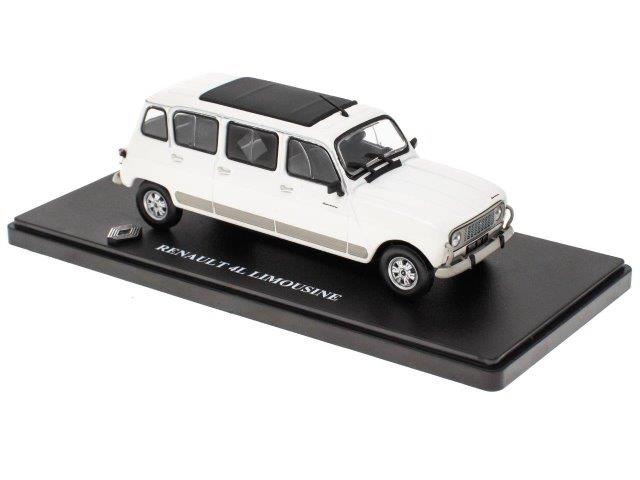 Масштабная модель Renault 4l Limousine 1981 белый