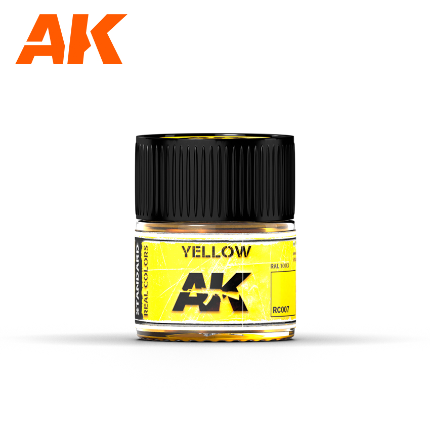 Краски для сборных моделей Краска акриловая Yellow (желтая) 10мл
