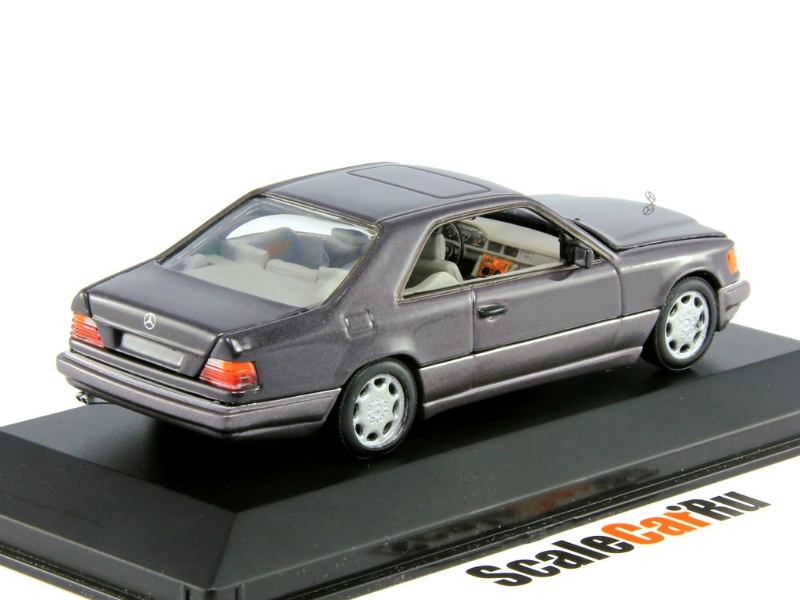 Масштабная модель Mercedes-Benz E-class coupe 1994 W124 (C124) bornite ...