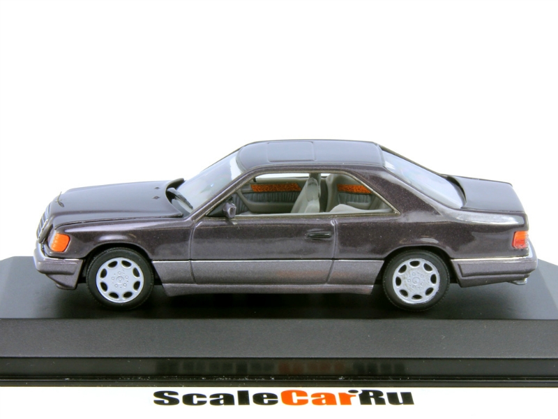 Масштабная модель Mercedes-Benz E-class coupe 1994 W124 (C124) bornite ...
