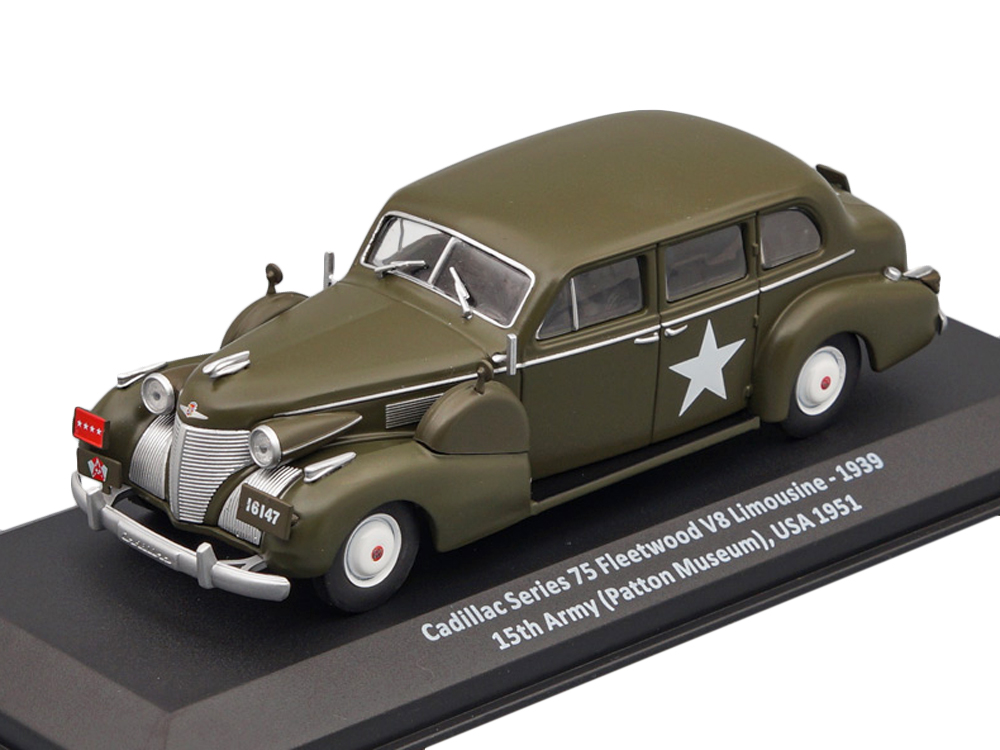 Масштабная модель Cadillac Series 75 Fleetwood V8 Limousine - 1939 15th ...
