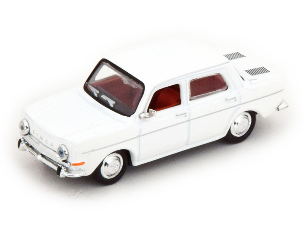 Масштабная модель Simca 1000 GLS 1968 белый лучшая цена!