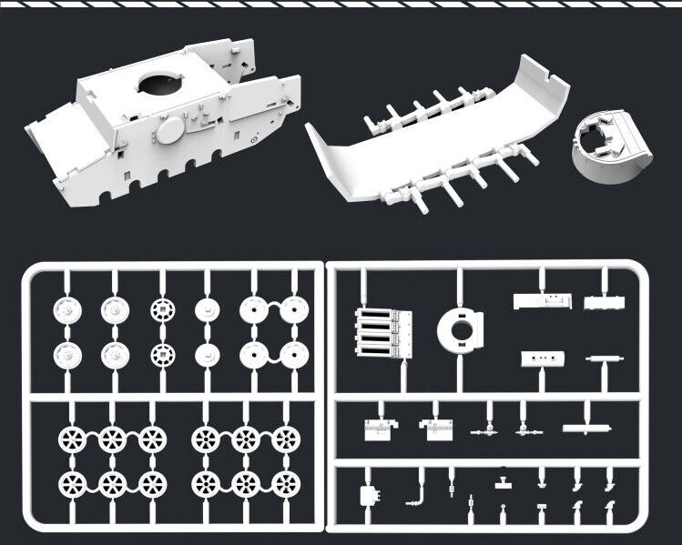 Сборная модель German Pz.Kpfw I Ausf F(VK.18.01) Late лучшая цена!