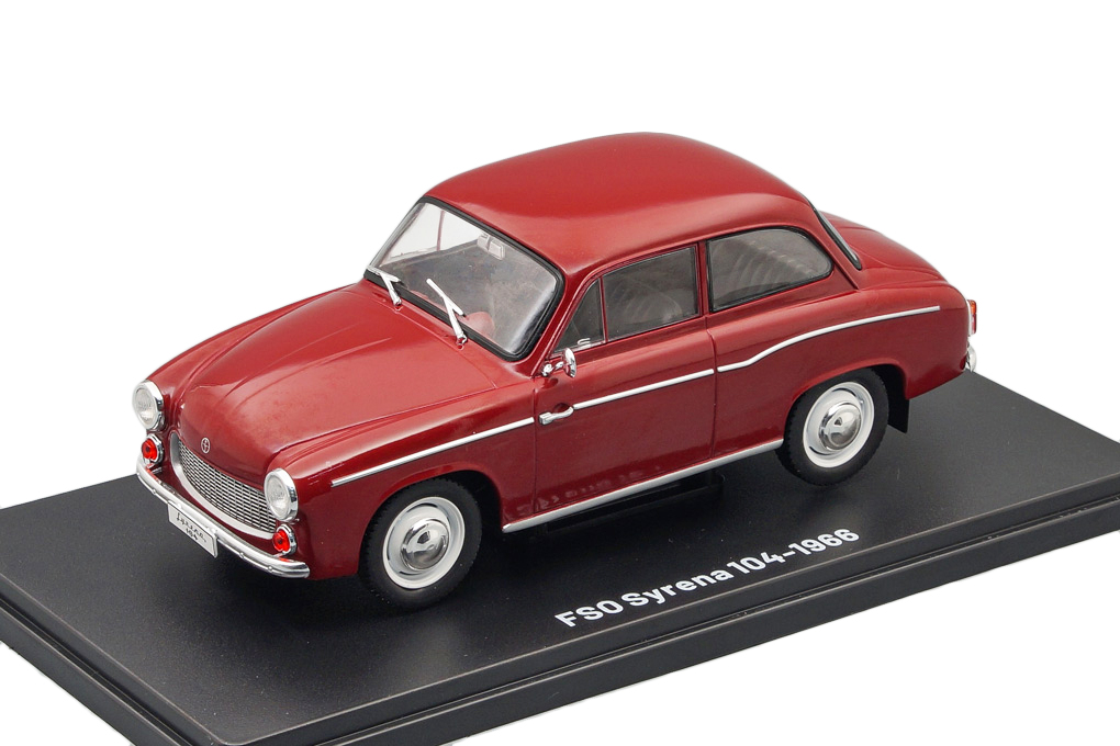 Масштабная модель FSO Syrena 104 бордовый лучшая цена!