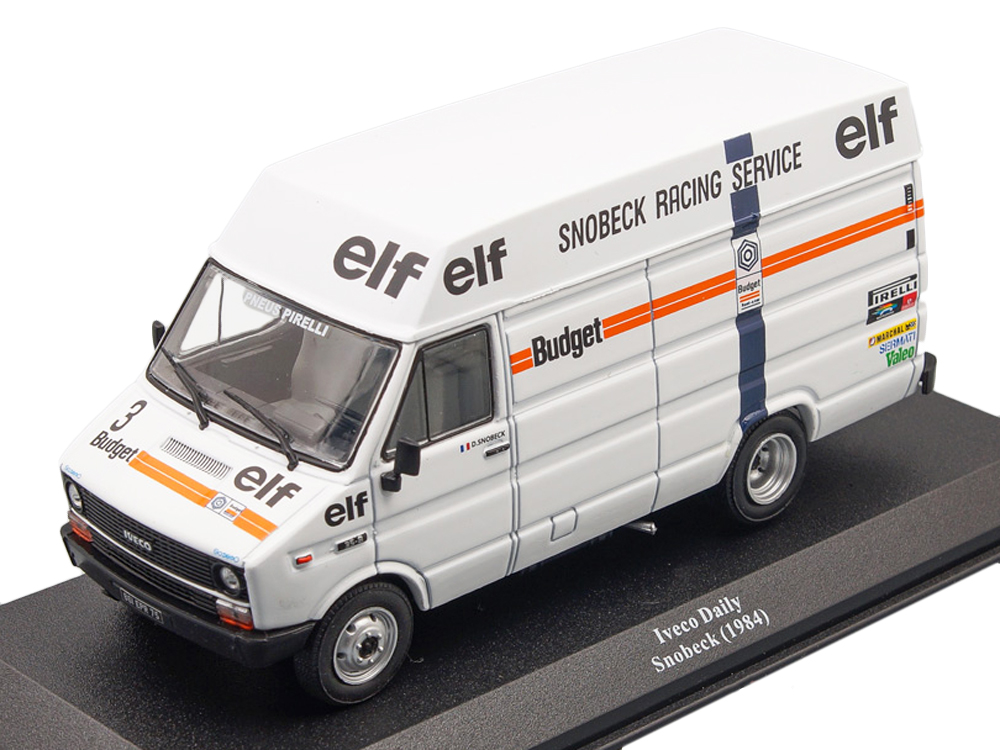 Масштабная модель Iveco Daily 35-U8 - Team Snobeck Racing Service белый