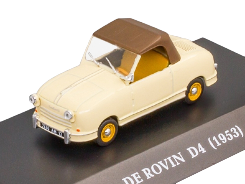 Масштабная модель De Rovin D4 1953 бежевый с коричневым лучшая цена!