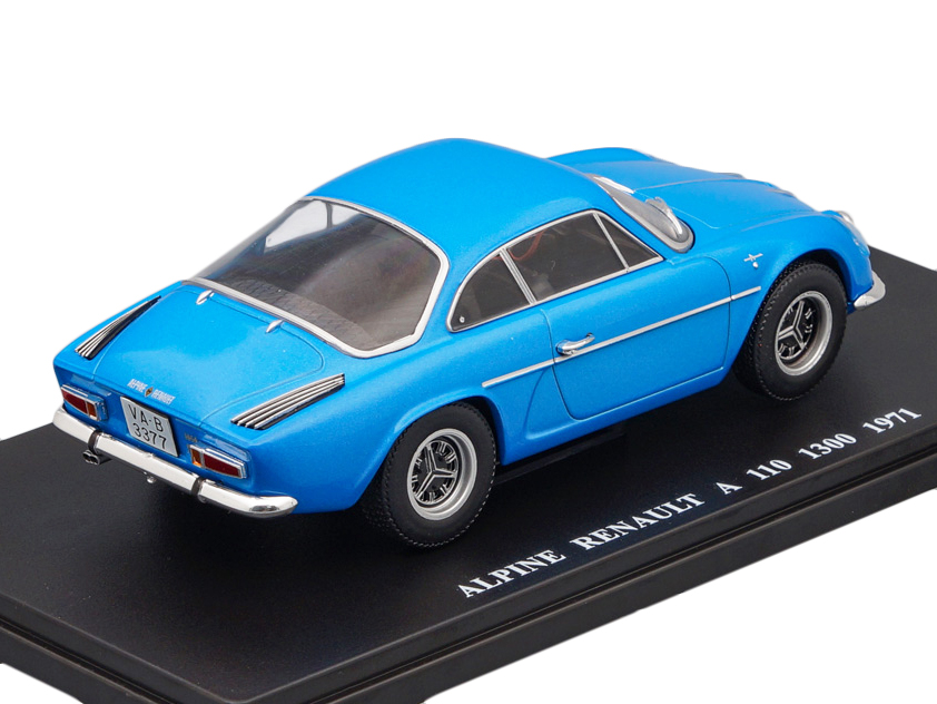 Масштабная модель Renault Alpine A 110 1300 1971 синий