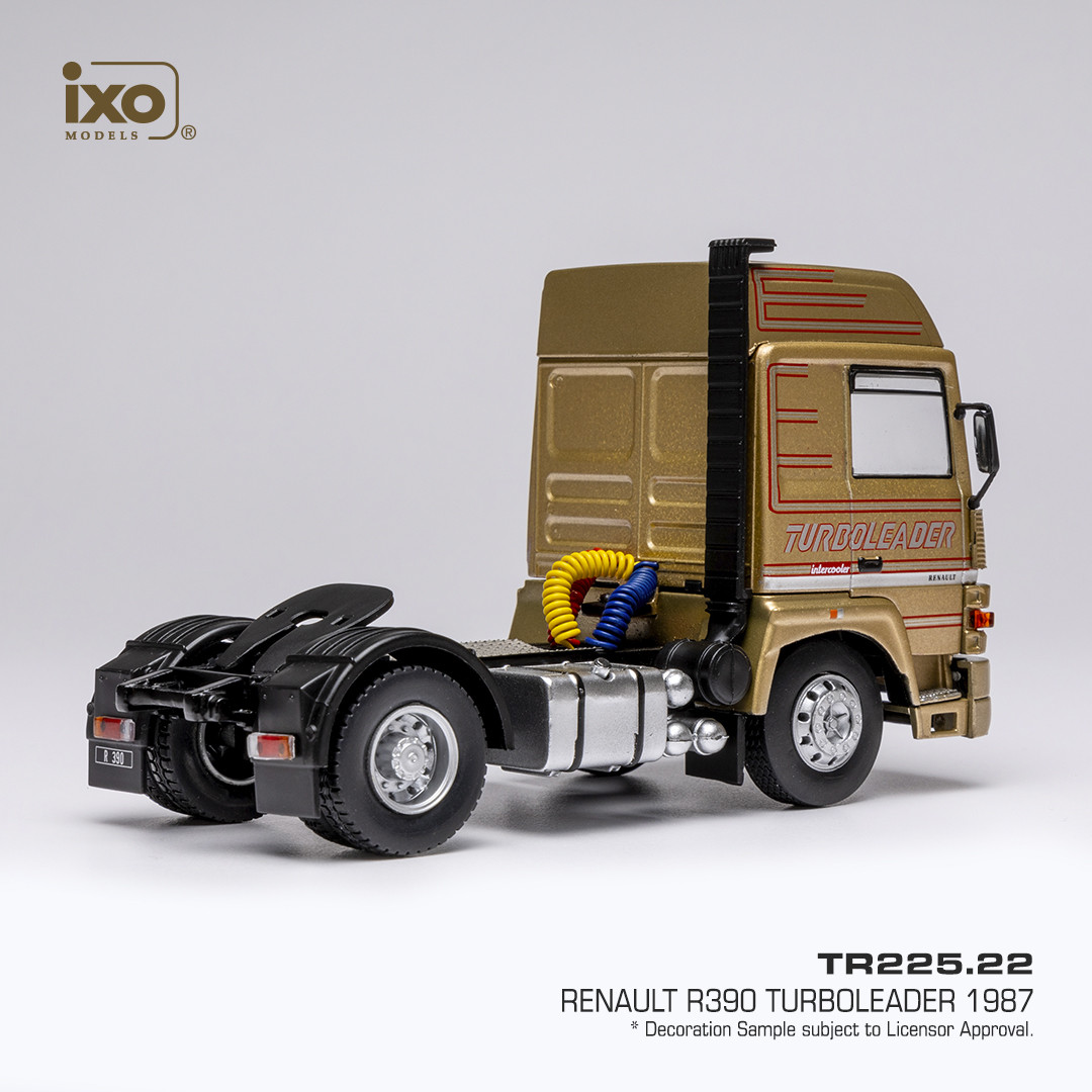 Масштабная модель Renault R390 Turboleader 1987 седельный тягач ...