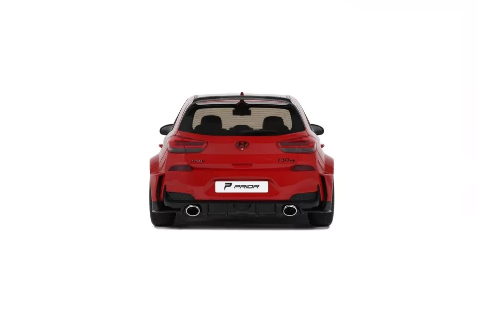 Масштабная модель Hyundai i30N Engine Prior Design 2021 красный