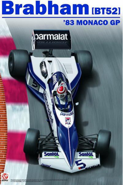Сборная модель Brabham BT52 Гран-при Монако 1983