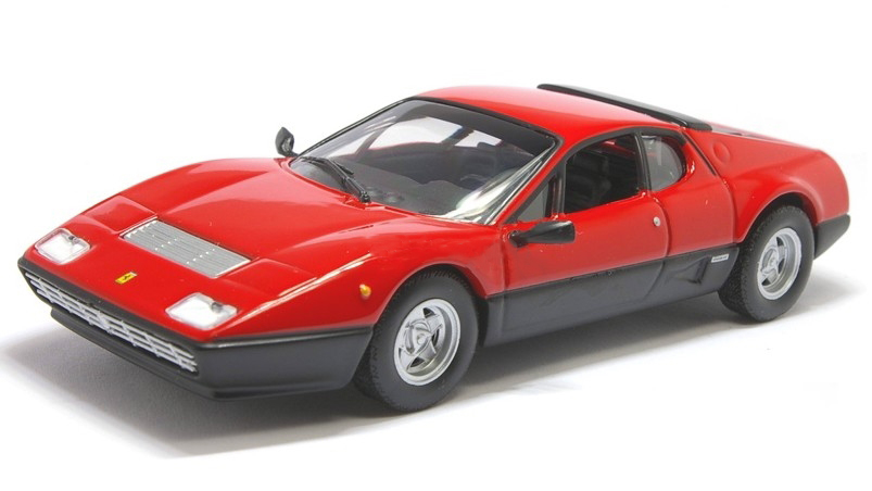 Масштабная модель Ferrari 512b 1976 красный