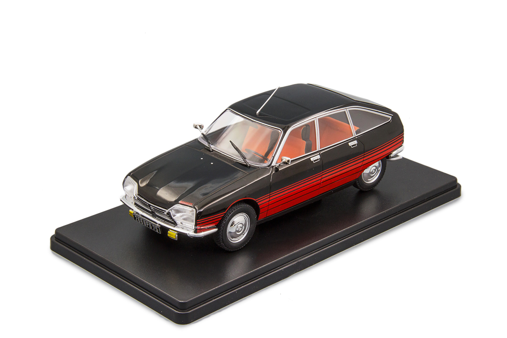 Масштабная модель Citroen GS Basalte 1978 черный с красным