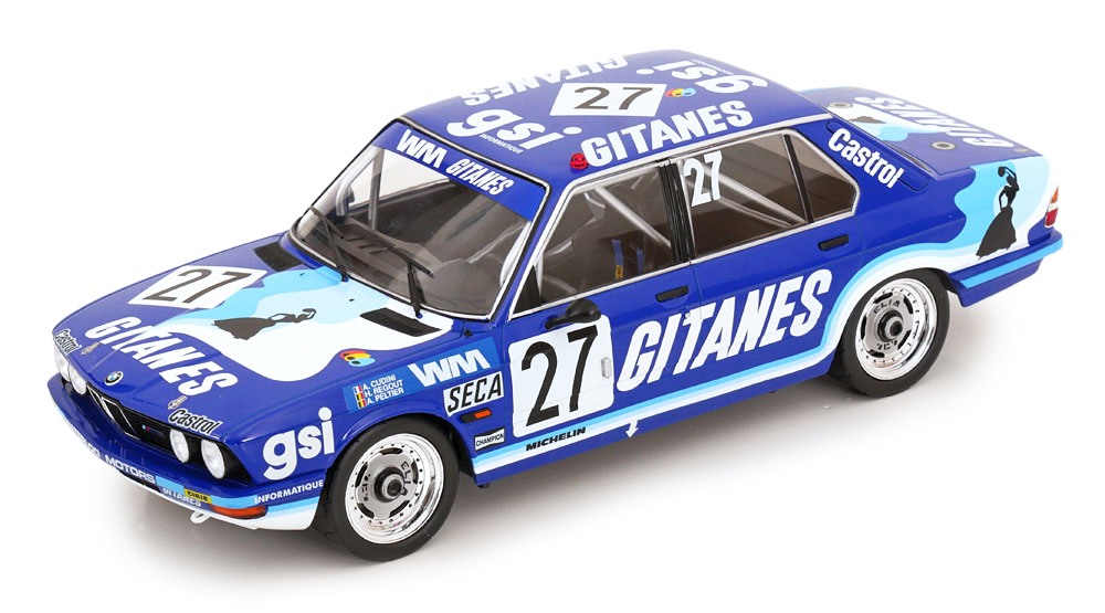 Масштабная модель BMW 528i (E28) #27 W.M. Racing Gitanes Cudini/Regout ...