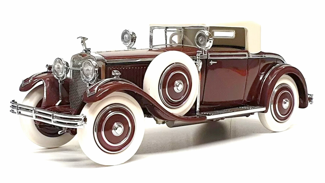 Масштабная модель Hispano Suiza H6B Kellner Convertible 1925 бордовый