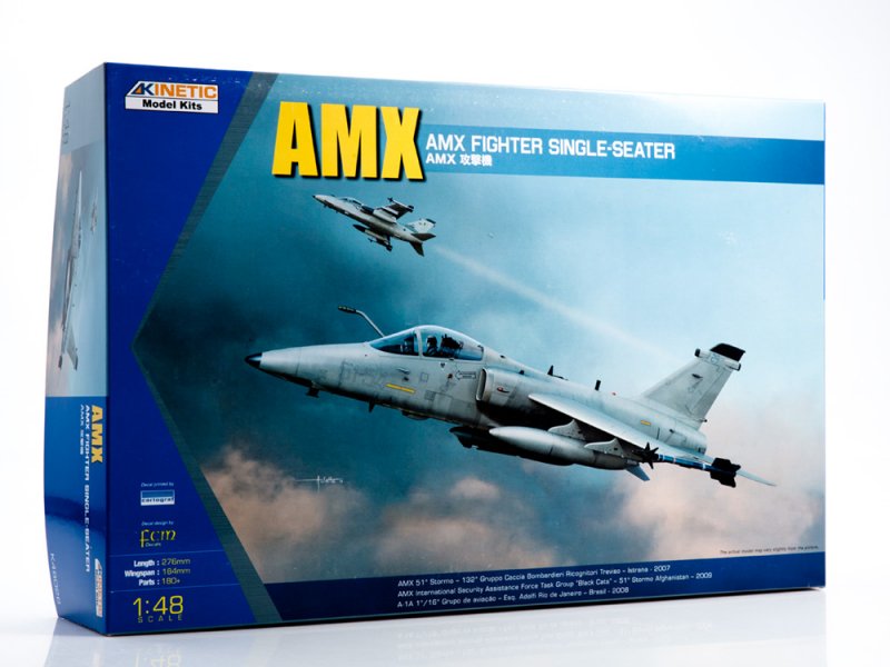 Сборная модель AMX Ground Attack Aircraft - Brazil & Italy