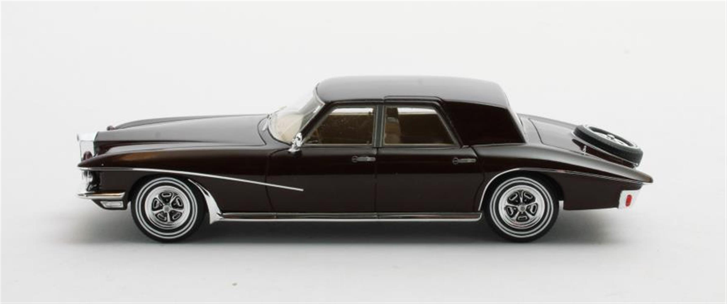Масштабная модель Stutz Duplex Sedan 1971 бордовый