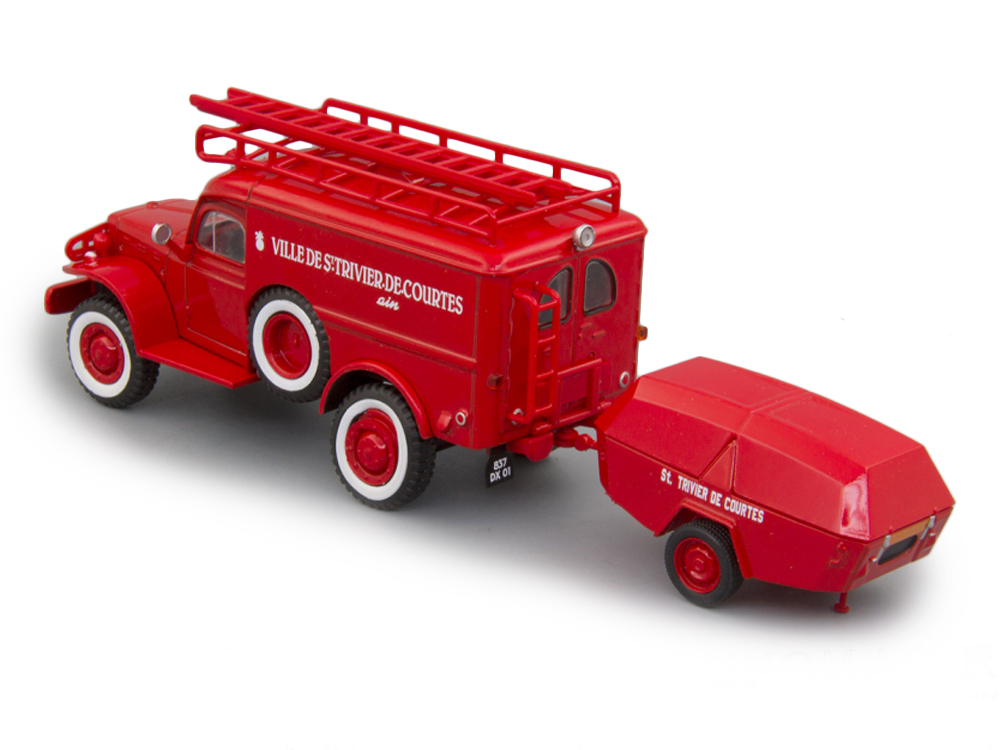 Масштабная модель Dodge WC54 1949 Пожарный