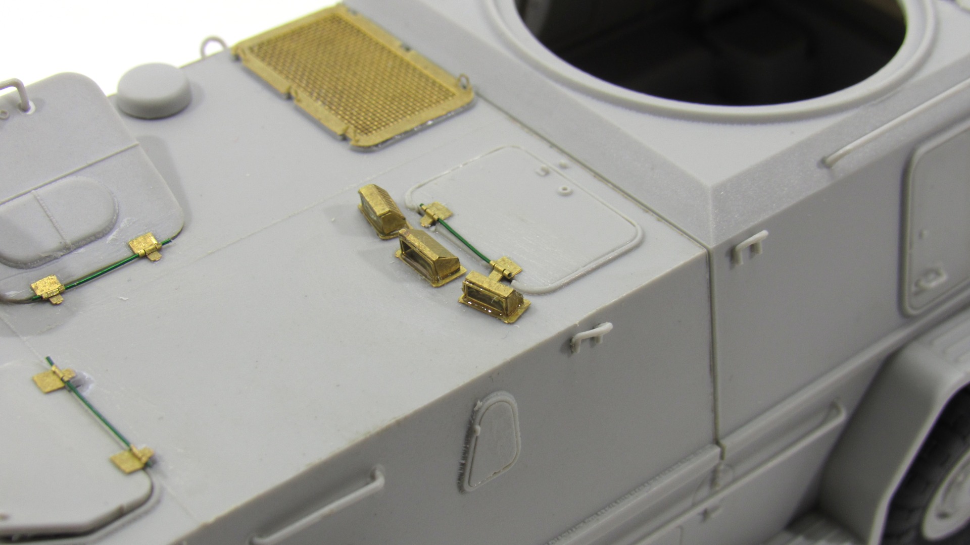 Фототравление для моделей ГАЗ-39371 Водник (Trumpeter)