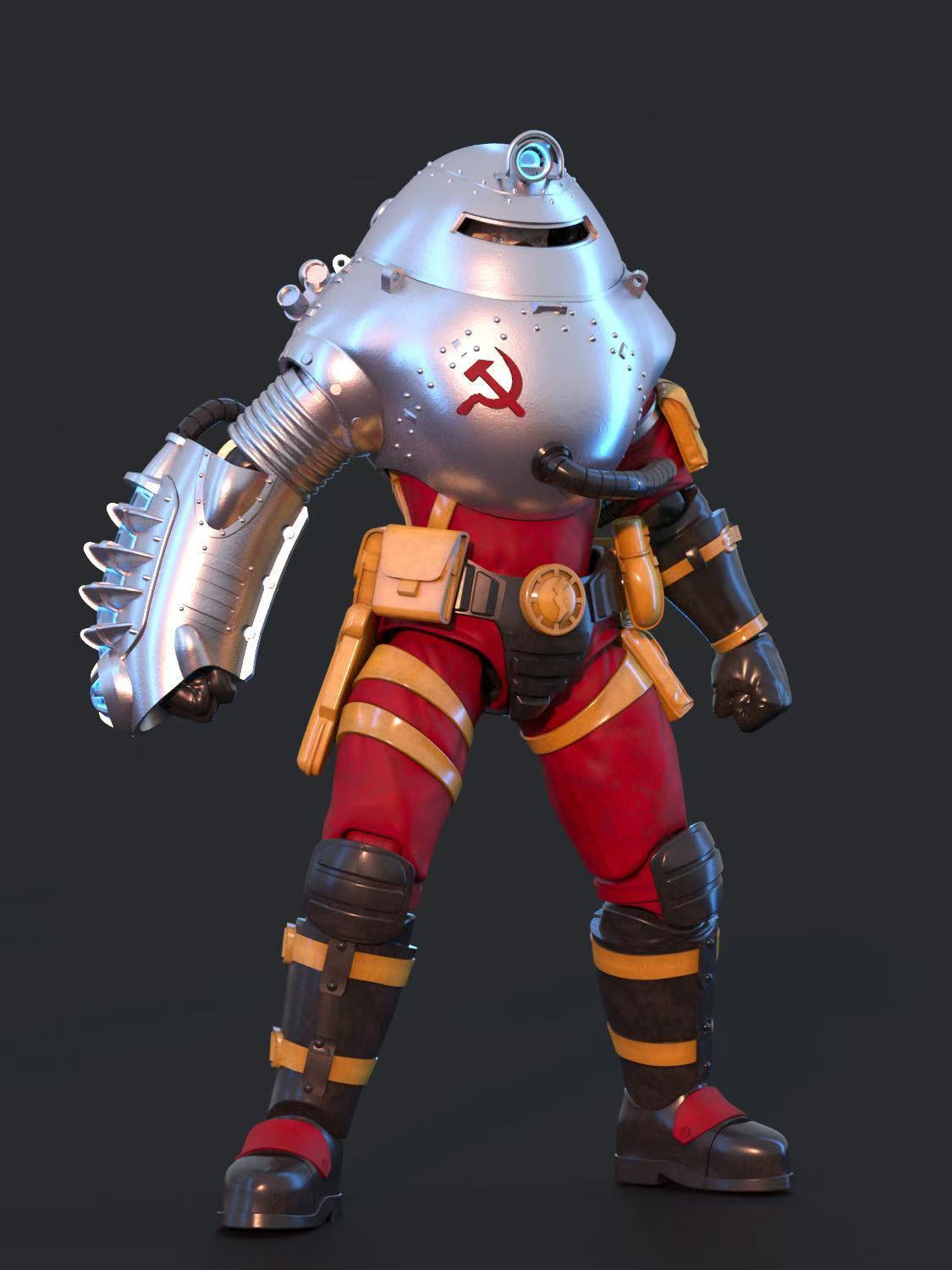 Сборная модель Tesla Trooper