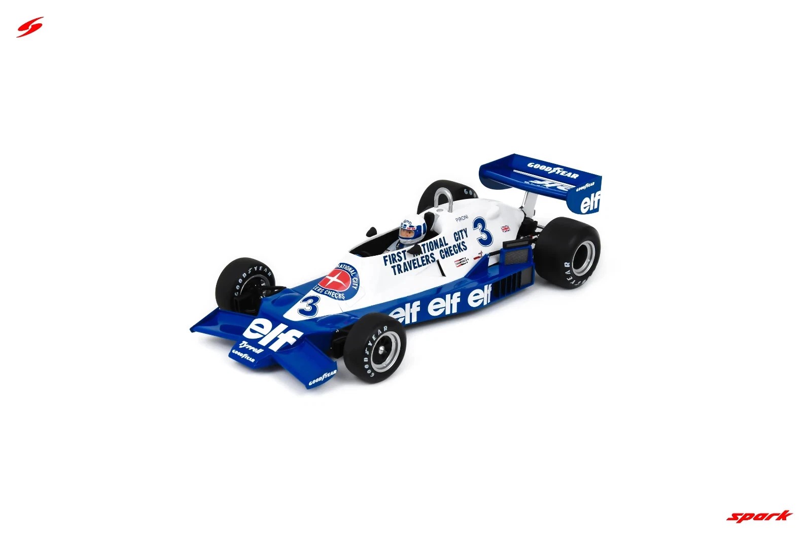 Масштабная модель Tyrrell 008 5Th Monaco GP Formula 1 Didier Pironi (1978)