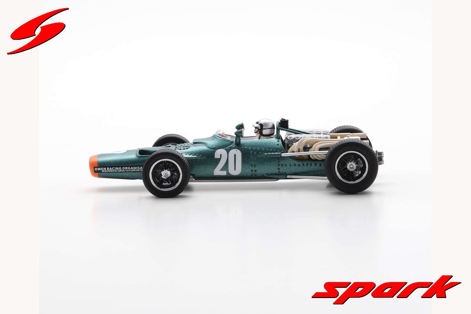 Масштабная модель BRM P133 #20 French GP 1968 Pedro Rodríguez