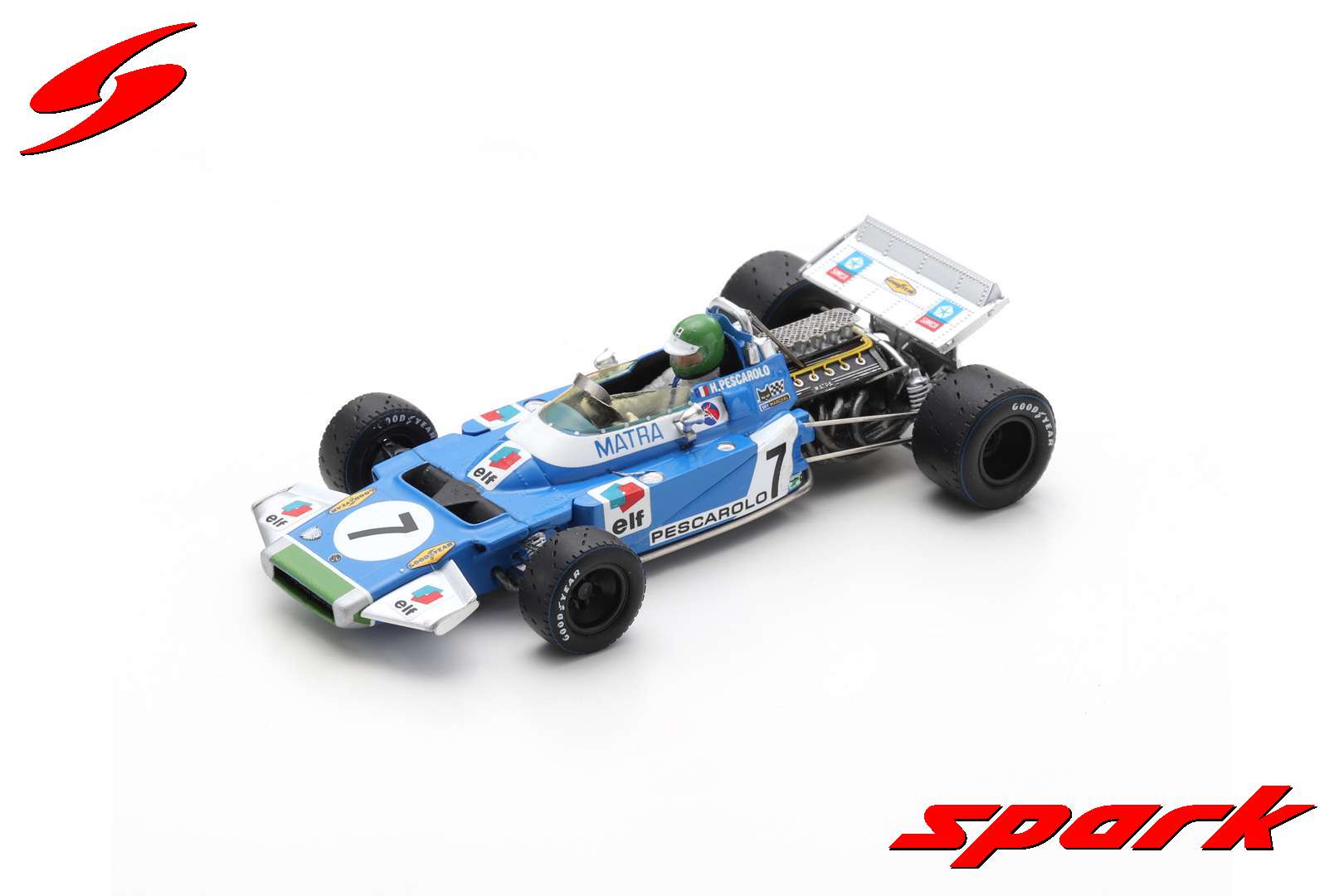 Масштабная модель Matra MS120 #7 US GP 1970 Henri Pescarolo