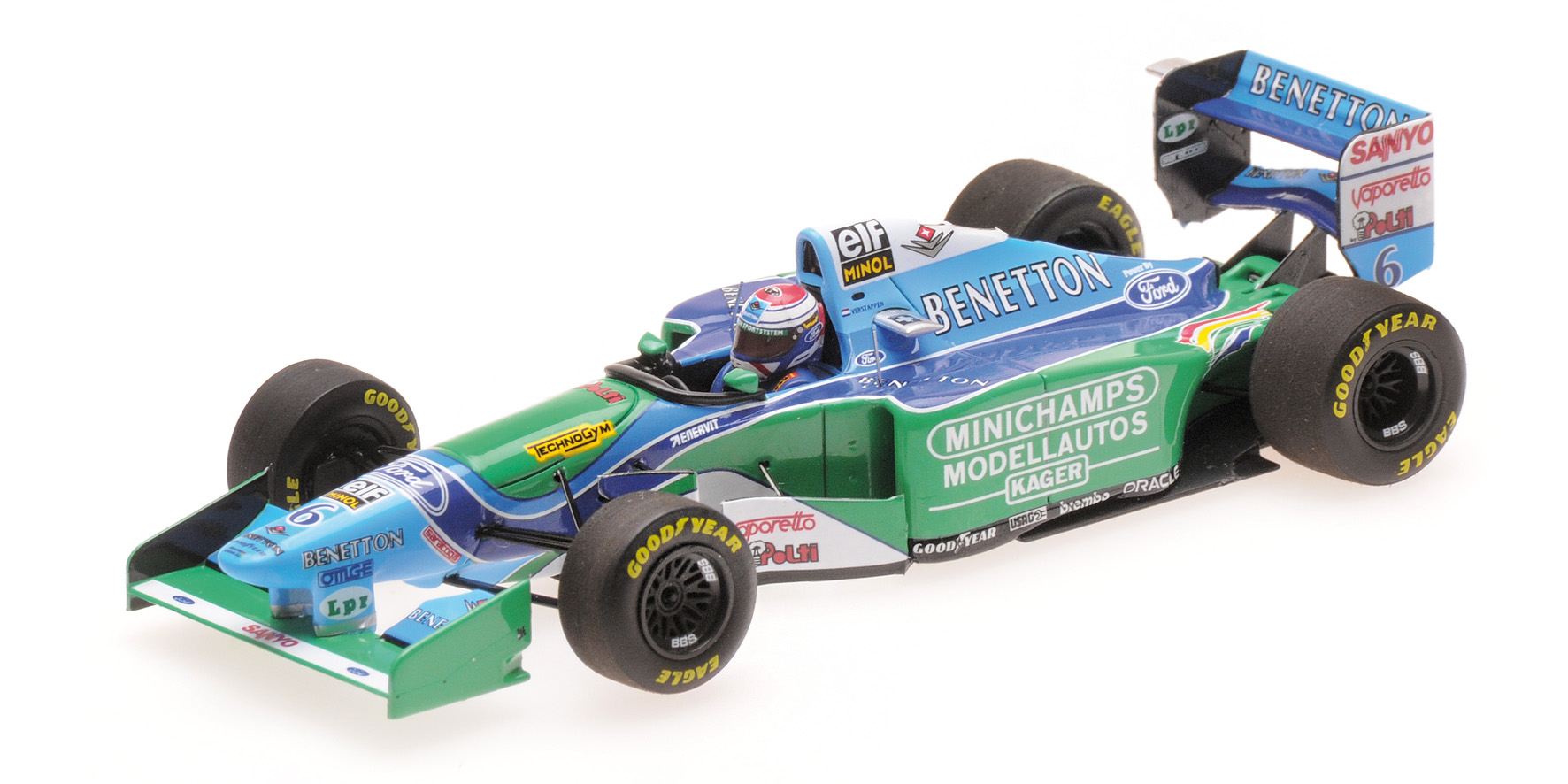 Масштабная модель Benetton Ford B194 Jos Verstappen German GP 1994 ...