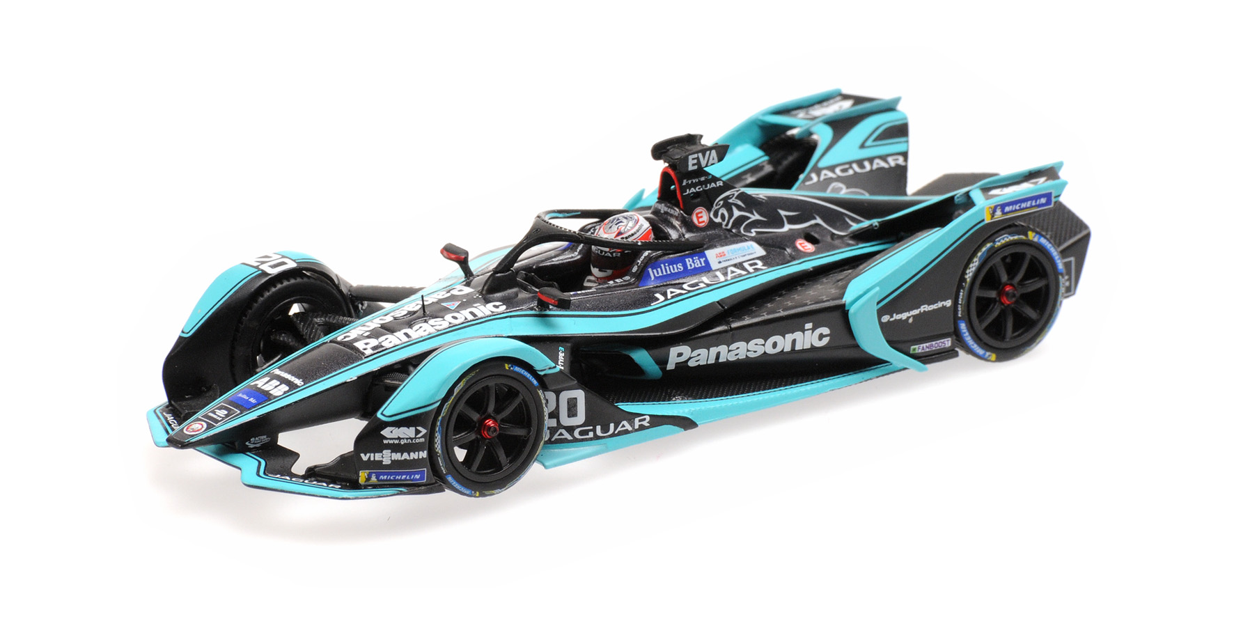 Масштабная модель Formula E Season 5 Panasonic Jaguar Racing Mitch Evans