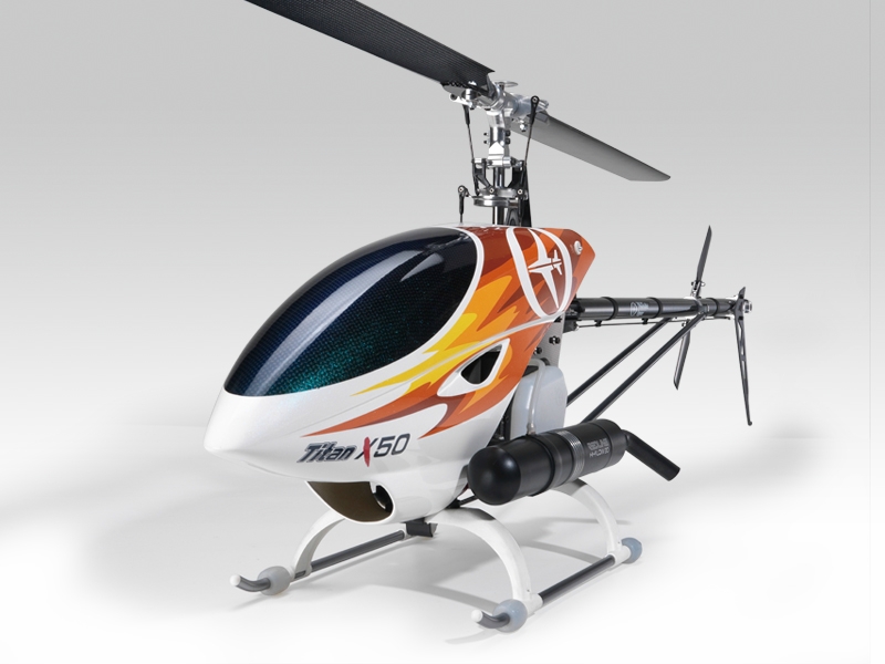 Радиоуправляемая машина Радиоуправляемый вертолет TITAN X50 FBL ...